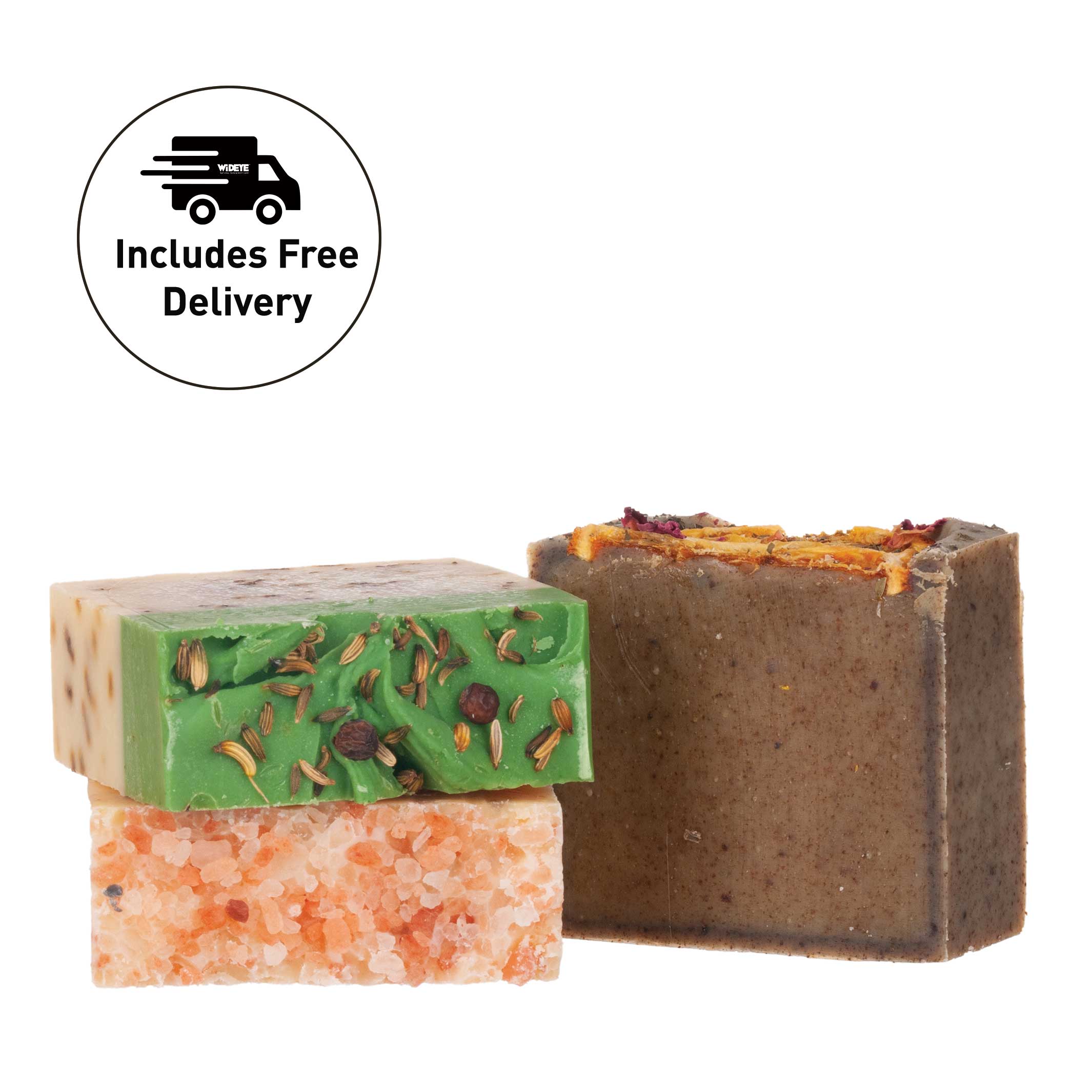 Natural Soap Welcome Pack | Vegan Cruelty Free Handmade | WiDEYE